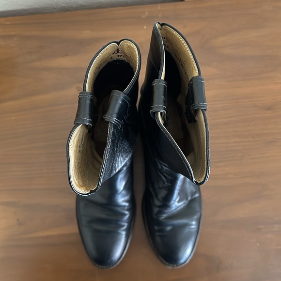 Justin Boots | Shoes | Vintage Justin Ropers Black 7b | Poshmark